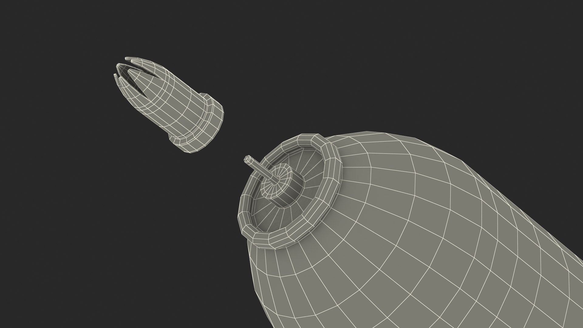 3D Original Dairy Whipped Topping Can Model - TurboSquid 2111035