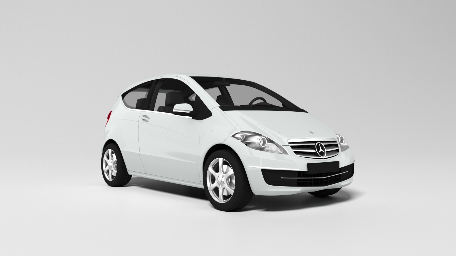 3D Mercedes-Benz A-Class W169 - TurboSquid 2351955