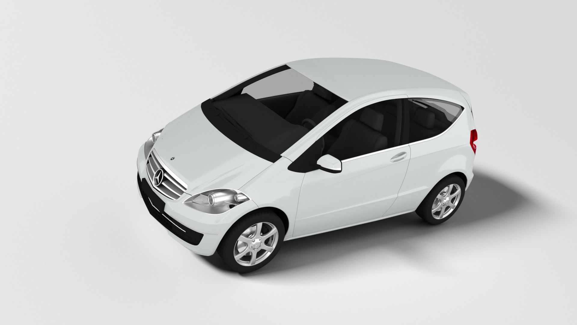 3D Mercedes-Benz A-Class W169 - TurboSquid 2351955
