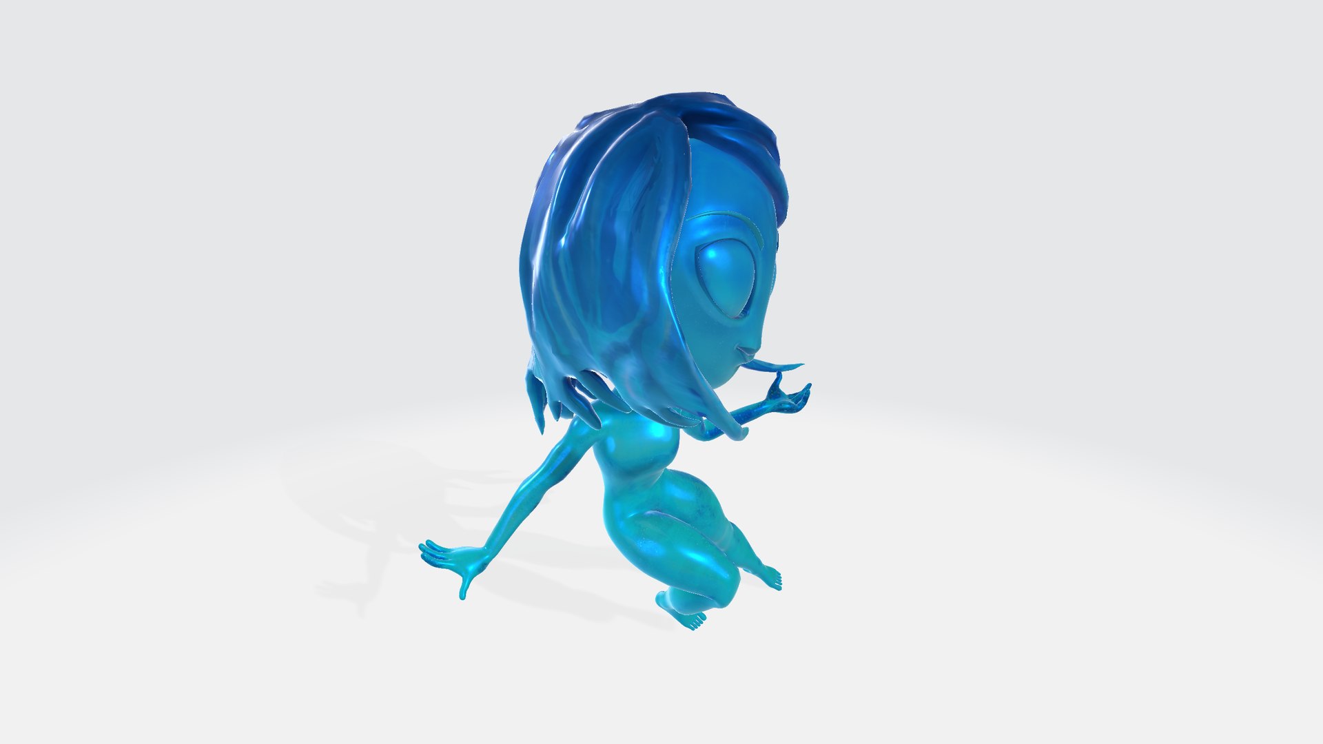 3D Pico - Water Character - TurboSquid 2366700