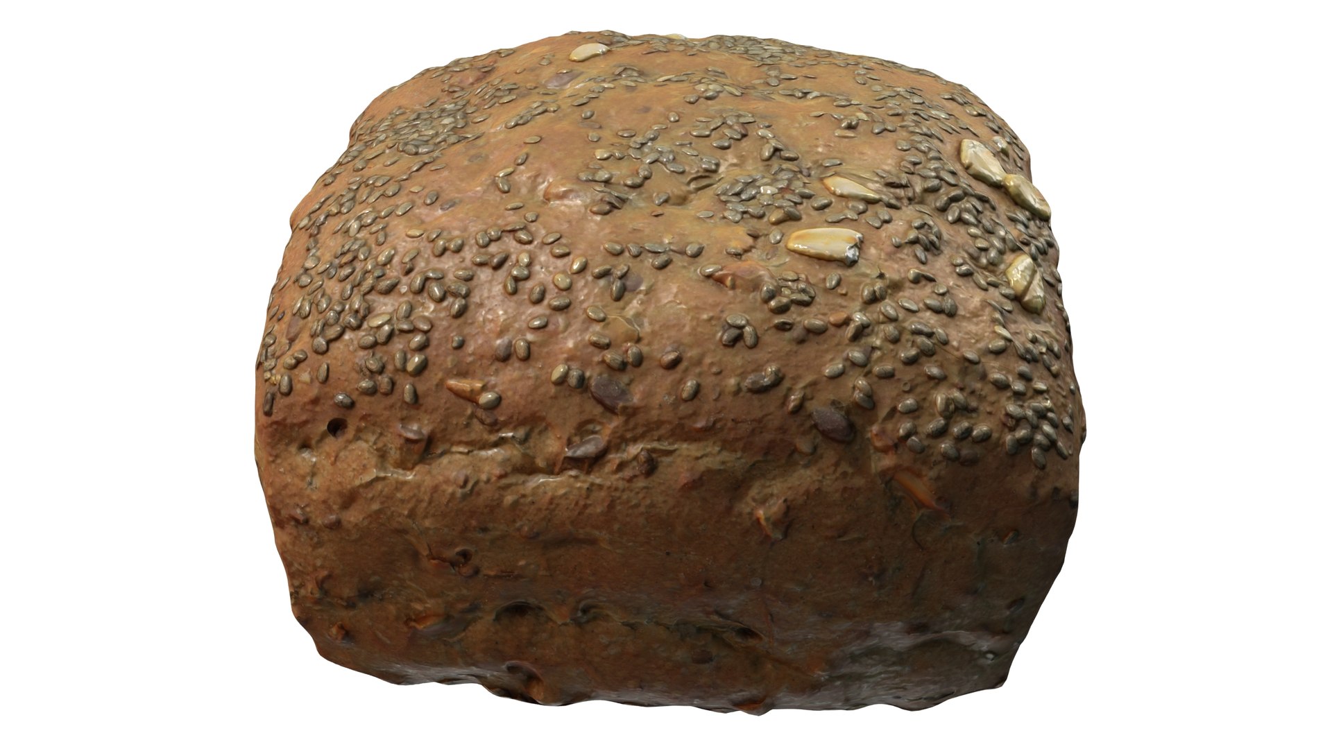 Multigrain Bread Model - TurboSquid 2052633