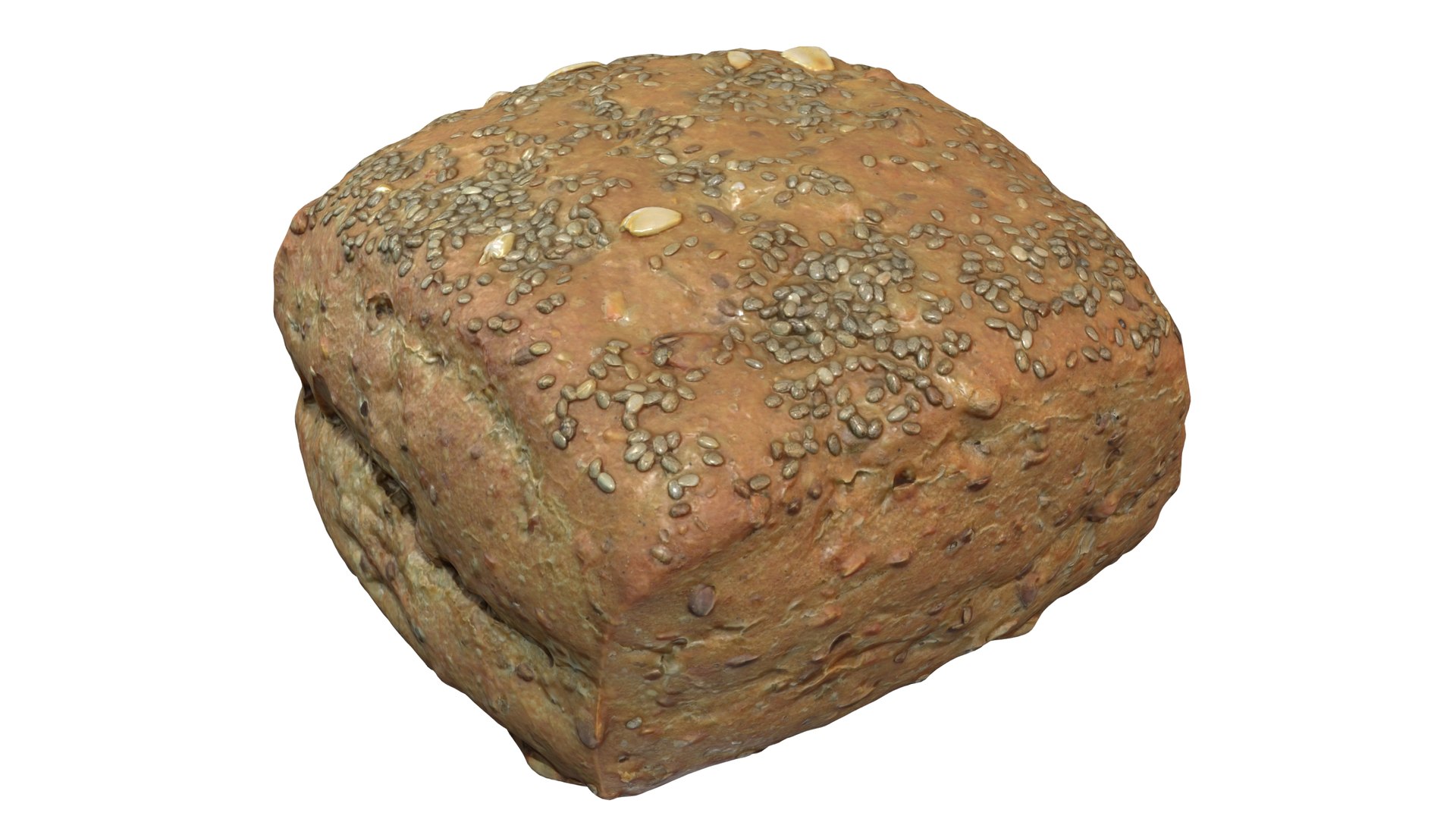 Multigrain Bread Model - TurboSquid 2052633