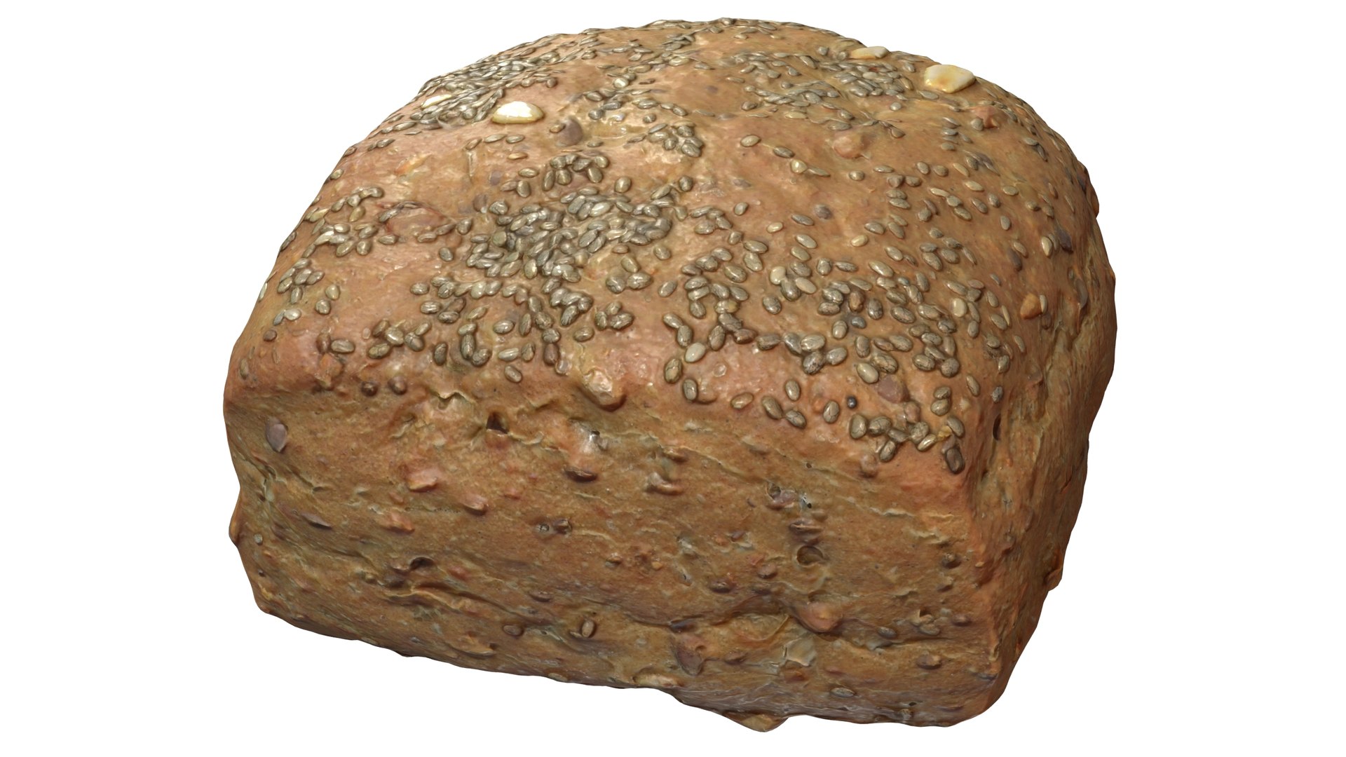 Multigrain Bread Model - TurboSquid 2052633