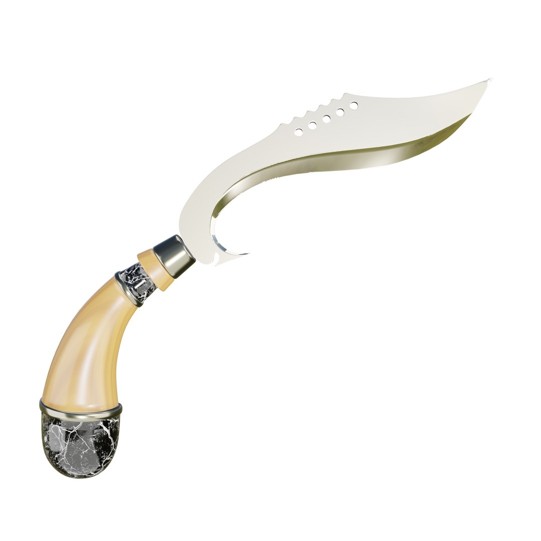 3D Kujang OBJ FBX - TurboSquid 2219292