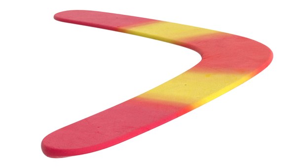 3D wooden boomerang model - TurboSquid 1708465