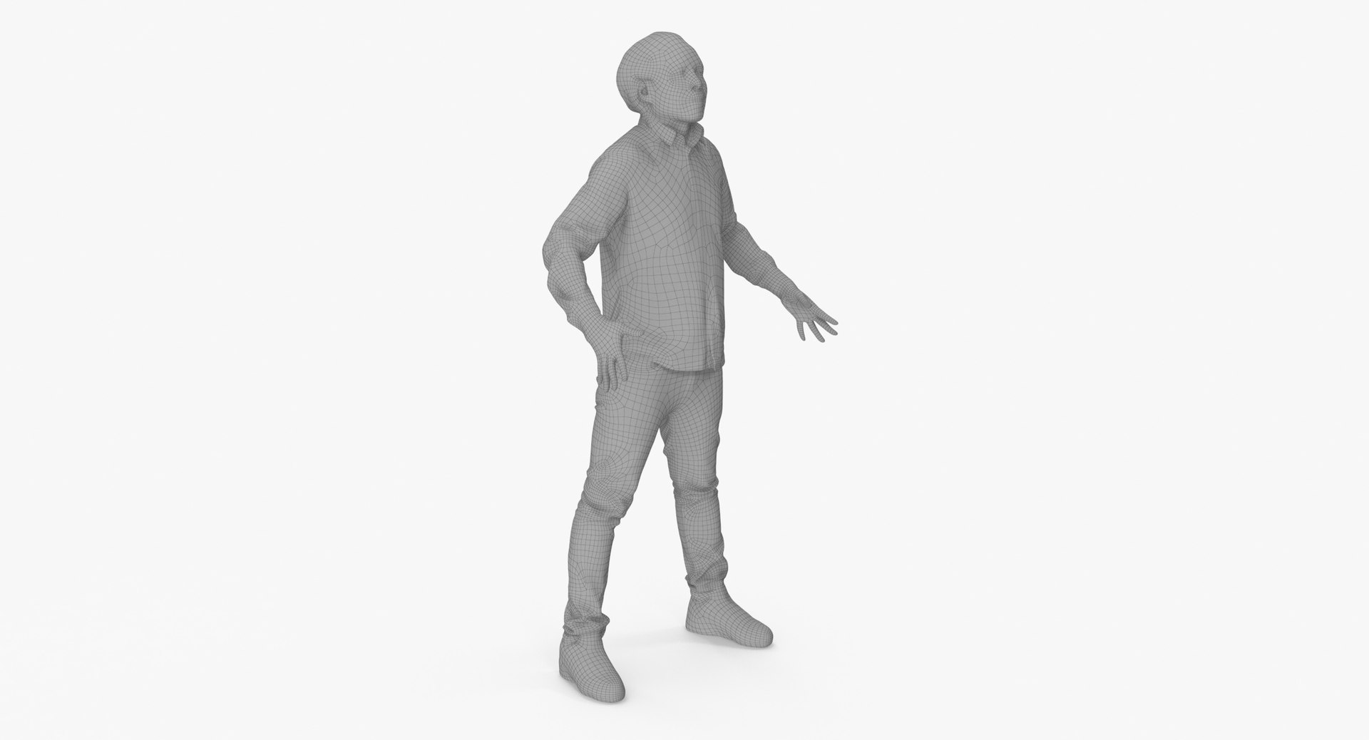 Mathew Casual Autumn A Pose 3D model - TurboSquid 1975580