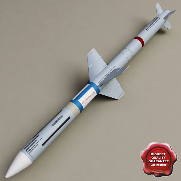 AIM-7 Sparrow 3D Models for Download | TurboSquid