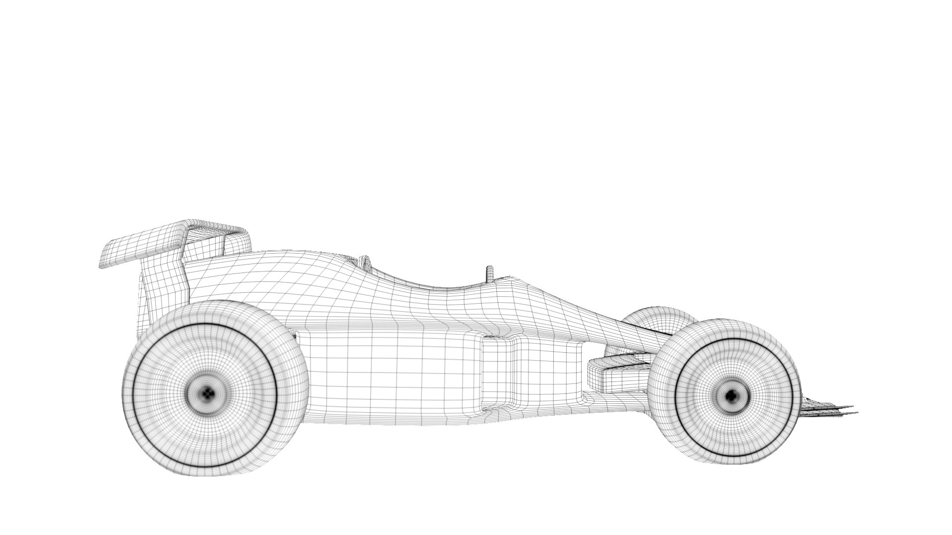 Formula 1 Low Poly Race Car 3D - TurboSquid 1973280