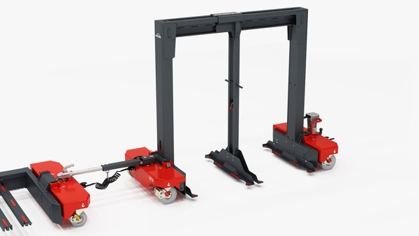modelo 3d Sistema de tren logístico industrial Linde P250 - TurboSquid ...