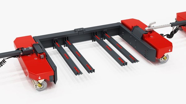 modelo 3d Sistema de tren logístico industrial Linde P250 - TurboSquid ...
