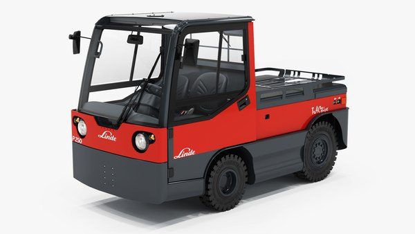 modelo 3d Sistema de tren logístico industrial Linde P250 - TurboSquid ...