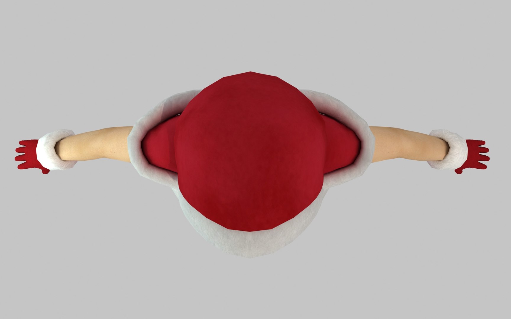 3D Santa Girl Model - TurboSquid 1824177