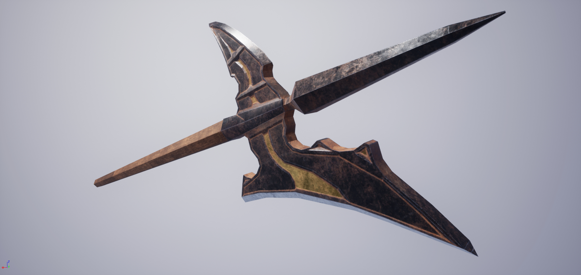 3D fantasy medieval halberd model - TurboSquid 1497866