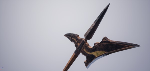 3D fantasy medieval halberd model - TurboSquid 1497866