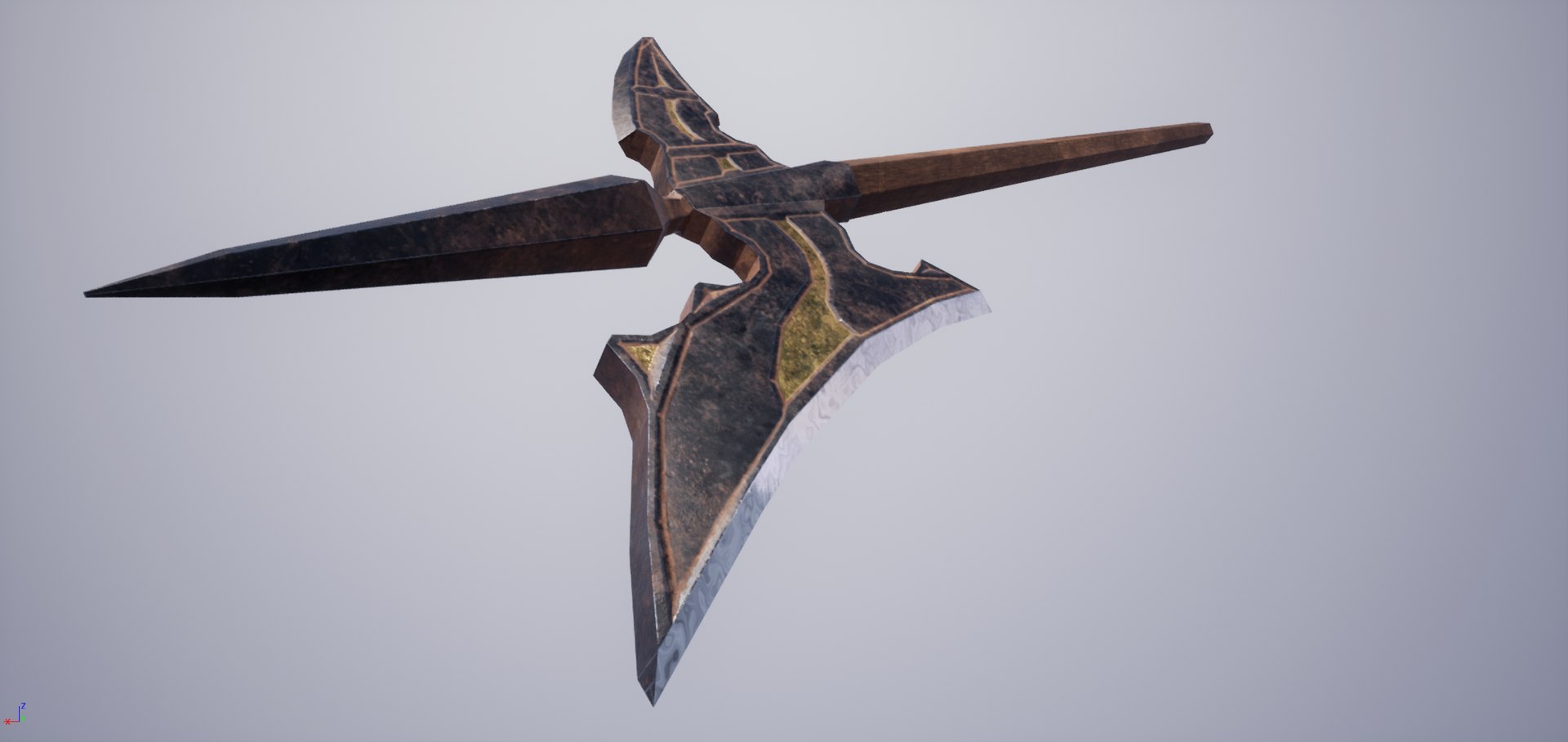 3D fantasy medieval halberd model - TurboSquid 1497866
