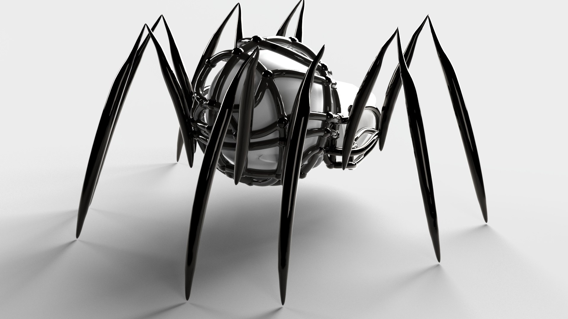 Spider Robot Model - TurboSquid 2366607