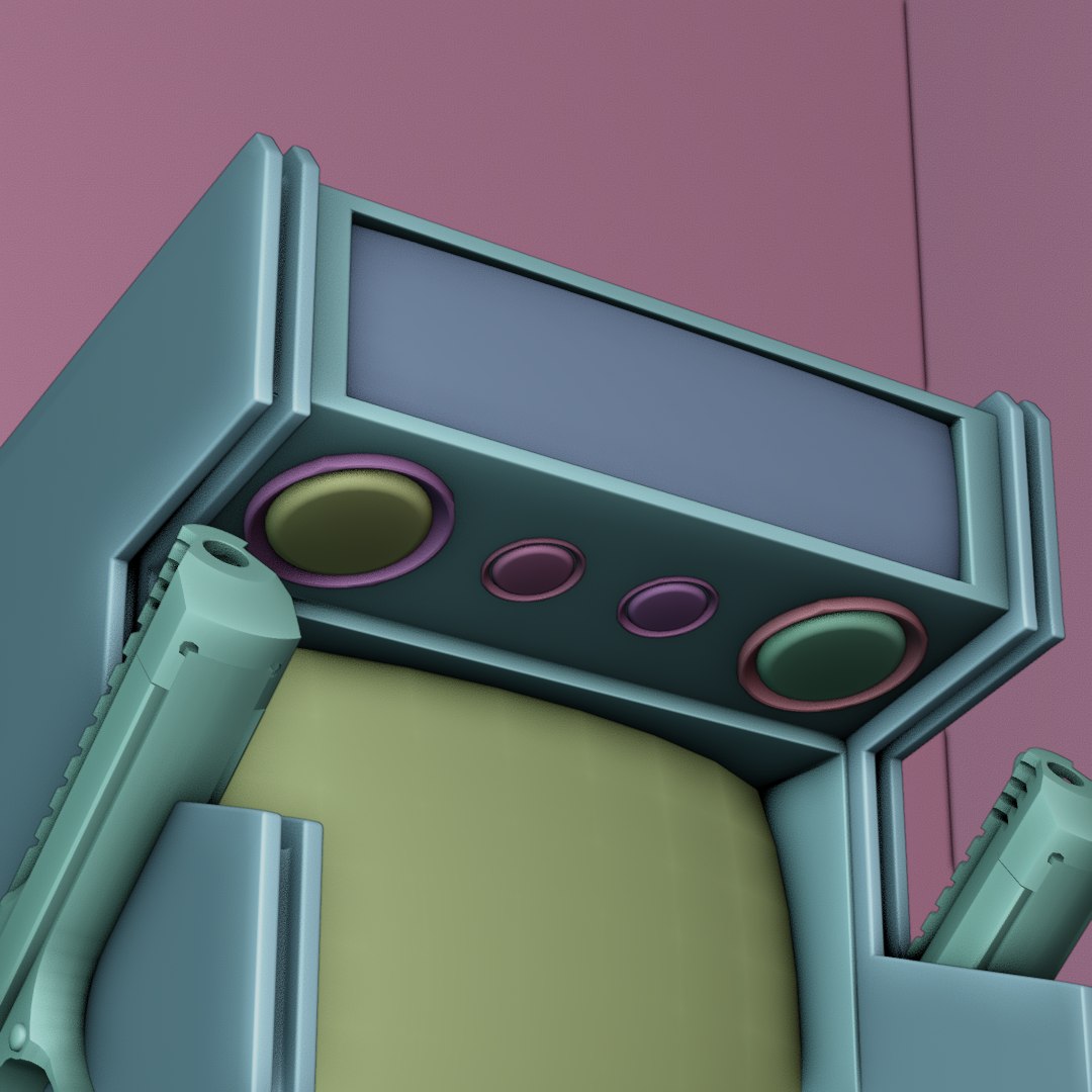 Zombie Shooting Game Machine 3D - TurboSquid 2319812