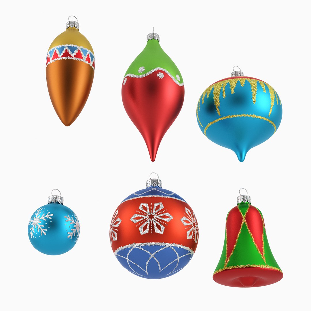 3d Model Christmas Ornament