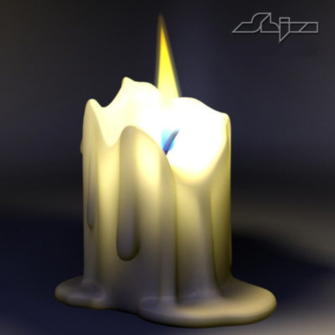 Photorealistic Flame 3d Model