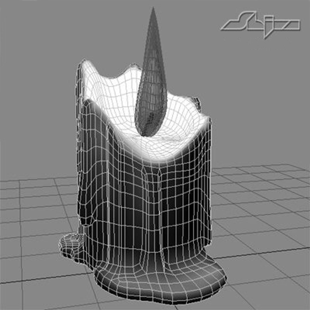 Photorealistic Flame 3d Model