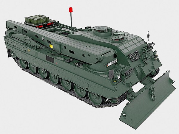 Armored Recovery ARV And Armored Engineer AEV Vehicles Collection 3D ...