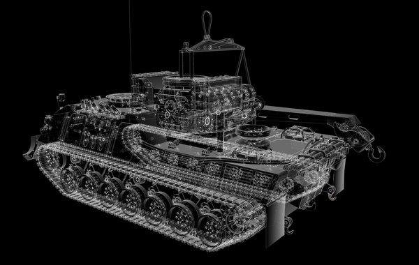 Armored Recovery ARV And Armored Engineer AEV Vehicles Collection 3D ...