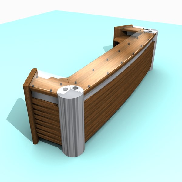 Reception Desk 3D Models for Download | TurboSquid