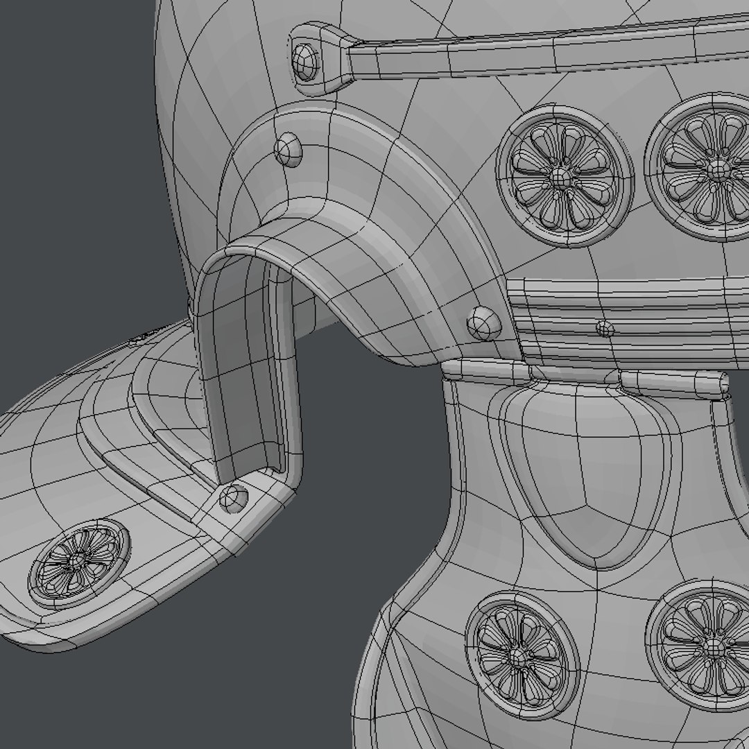 3d Model Of Roman Helmet