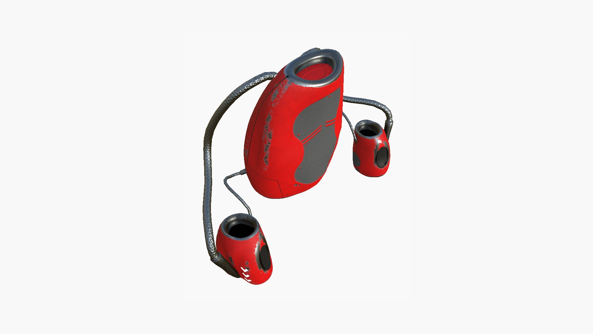 3D Jetpack I04 Red Black - SciFi Character Design model - TurboSquid ...