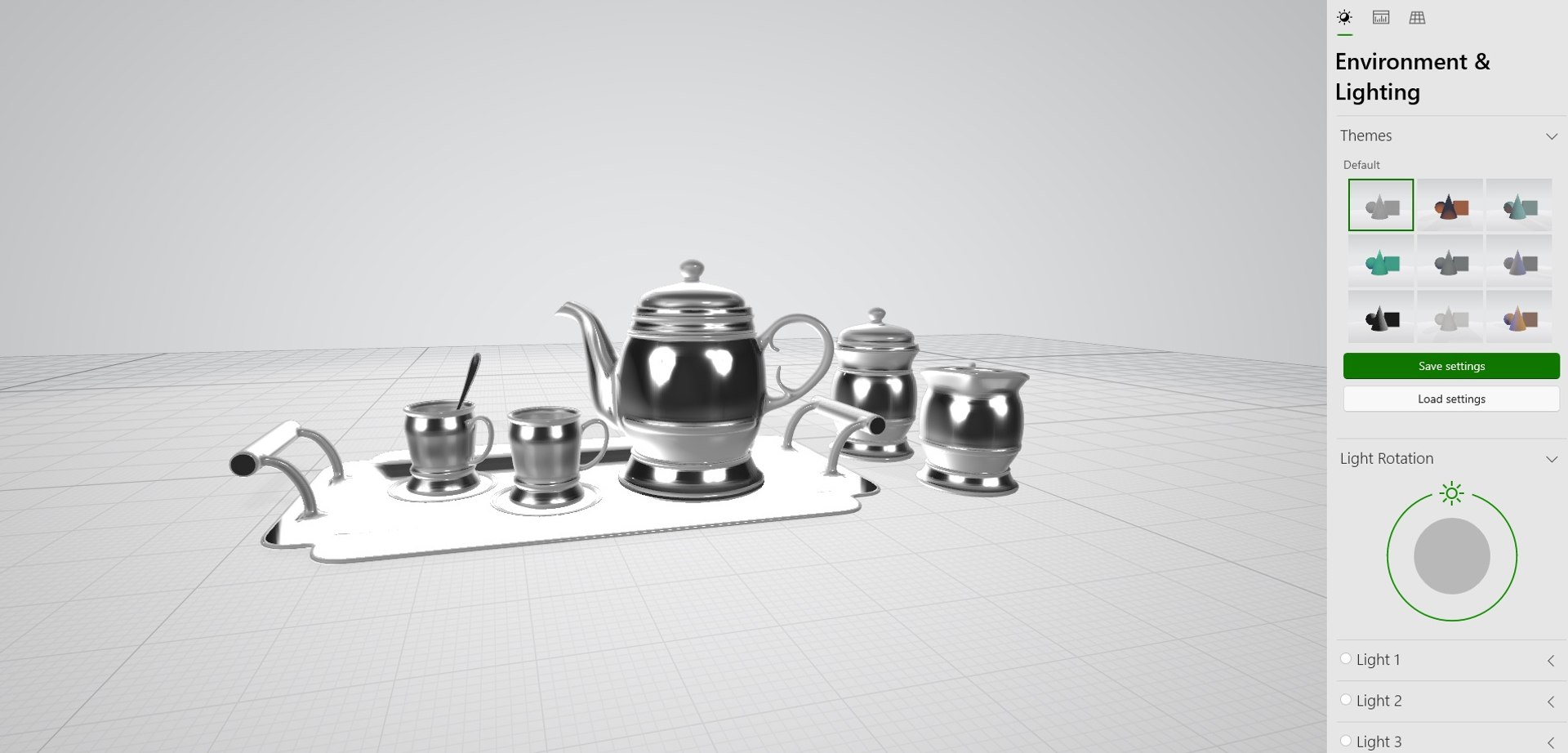 3D Tea Set 1 - TurboSquid 2340937