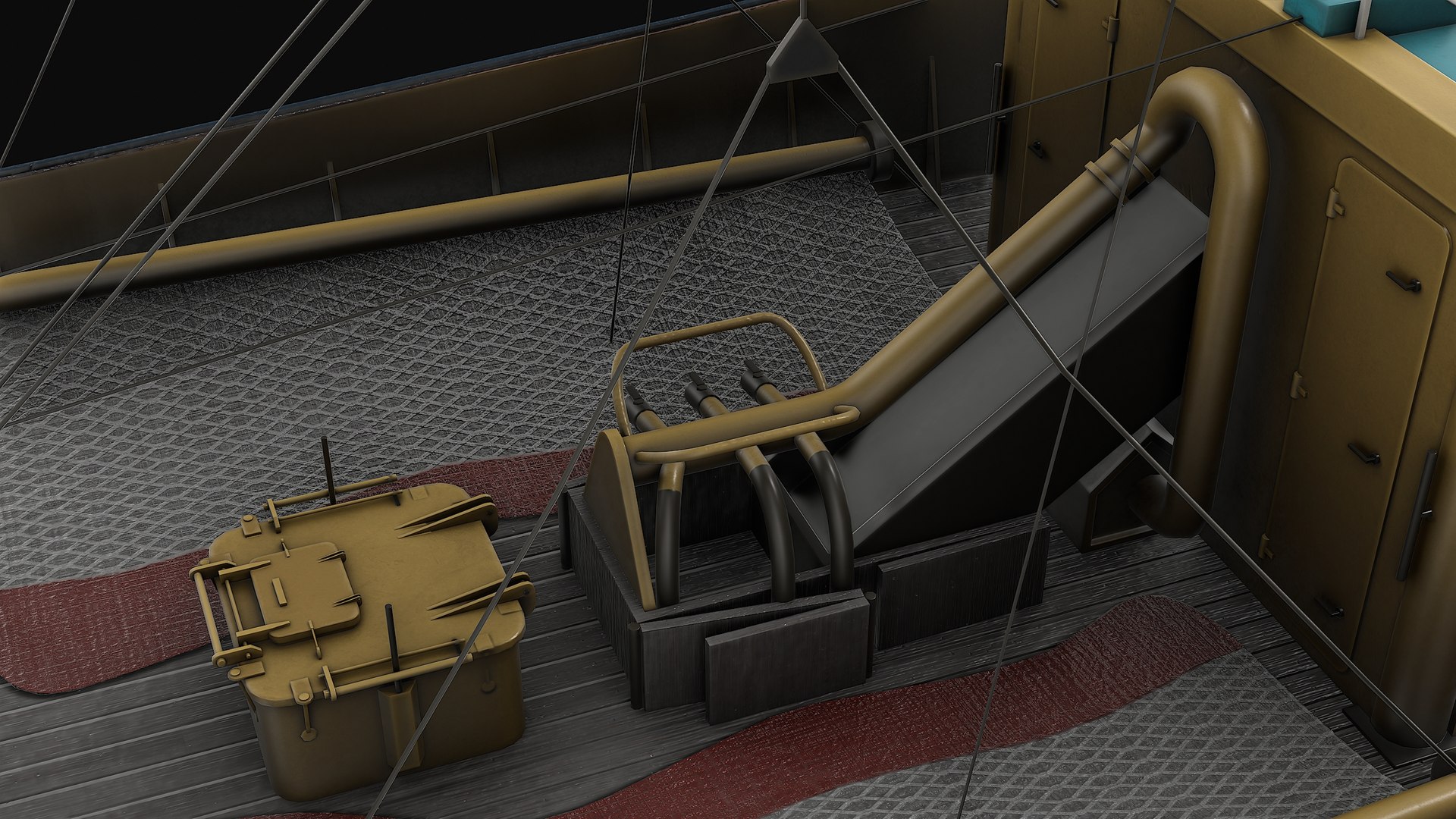 3D Beam Trawler Sea Lady - TurboSquid 2322485