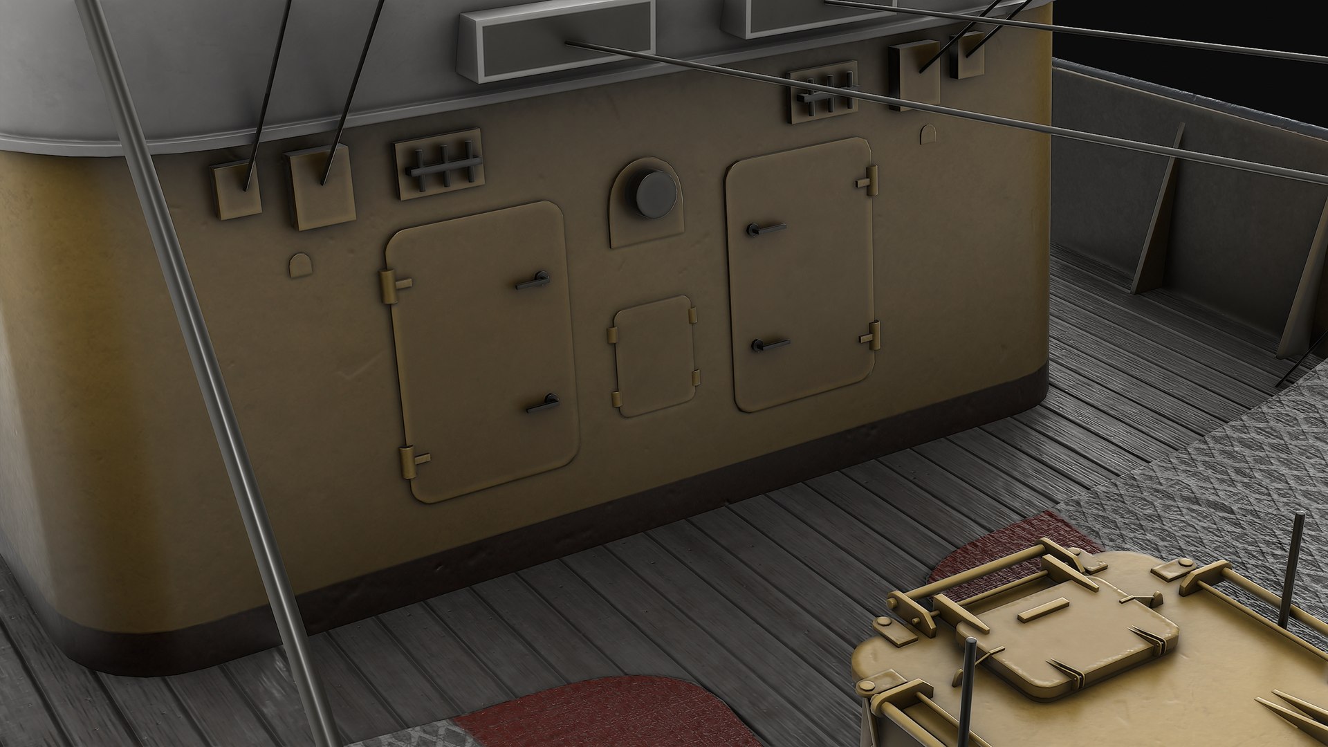 3D Beam Trawler Sea Lady - TurboSquid 2322485