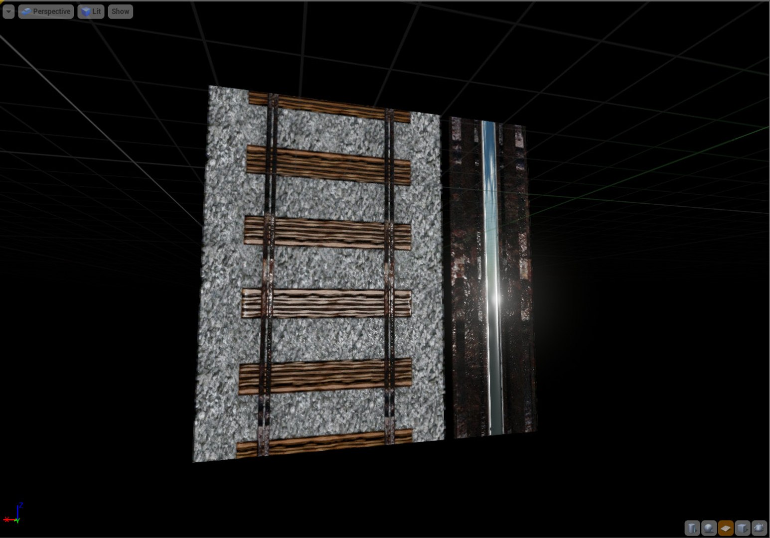 Segment Spline Railroad Obj Free