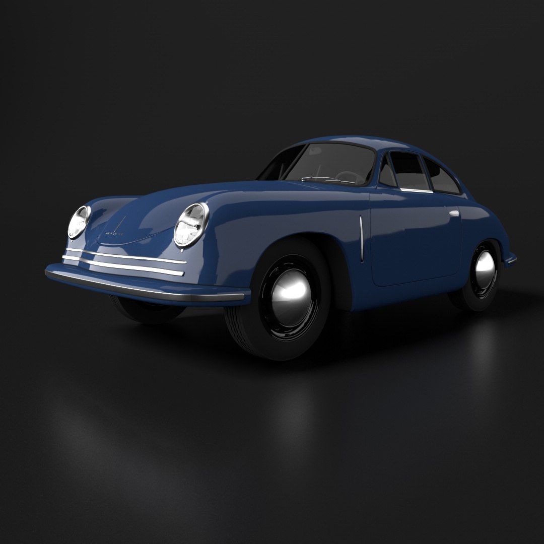 3D Porsche 356 - TurboSquid 2370113