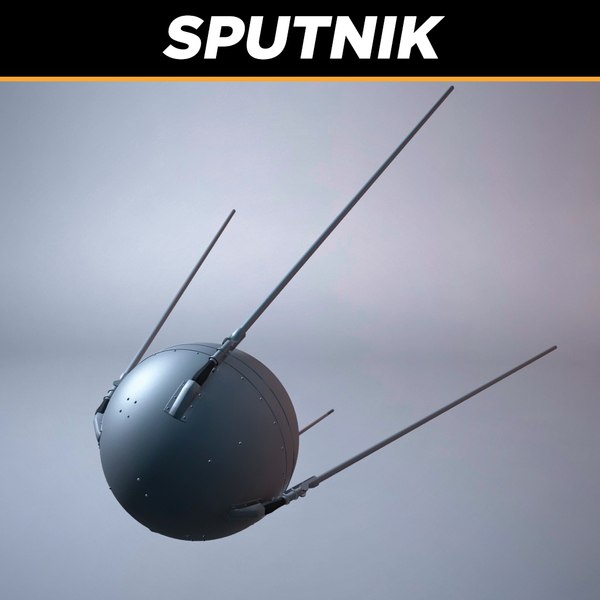 sputnik 3d model