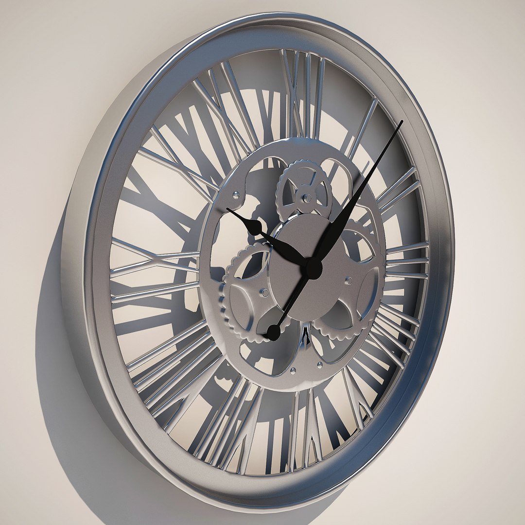 Max Wall Clock Gear Kare