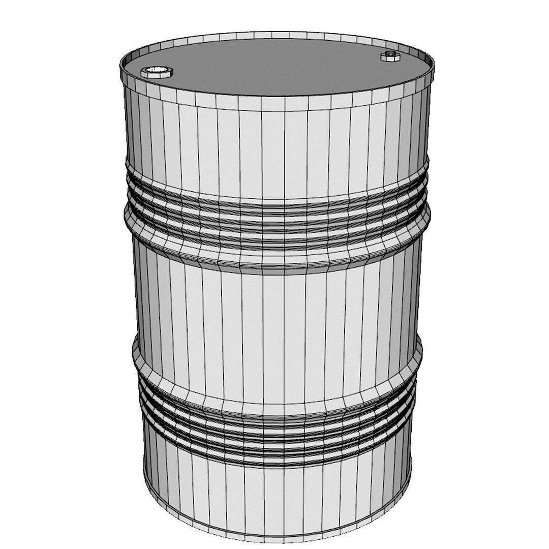 Barrel Industrial 3D - TurboSquid 1681214