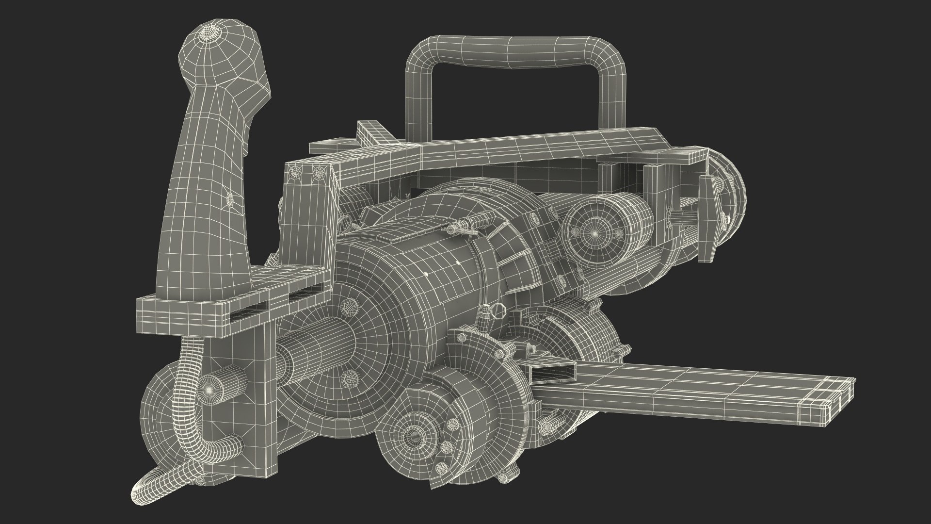 3D Vulcan Minigun - TurboSquid 2153020
