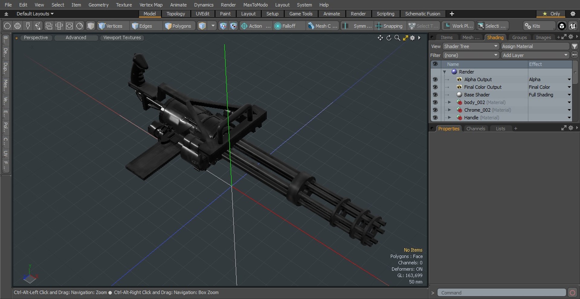 3D Vulcan Minigun - TurboSquid 2153020