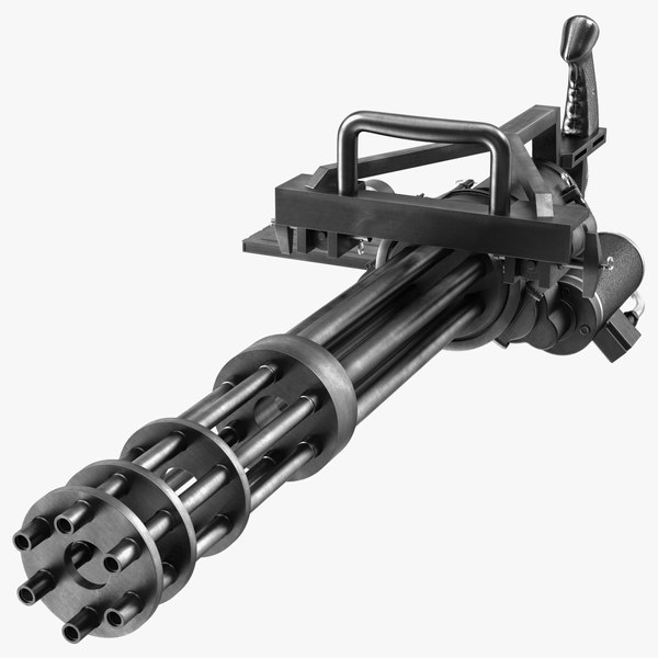 Free 3D Minigun Models | TurboSquid