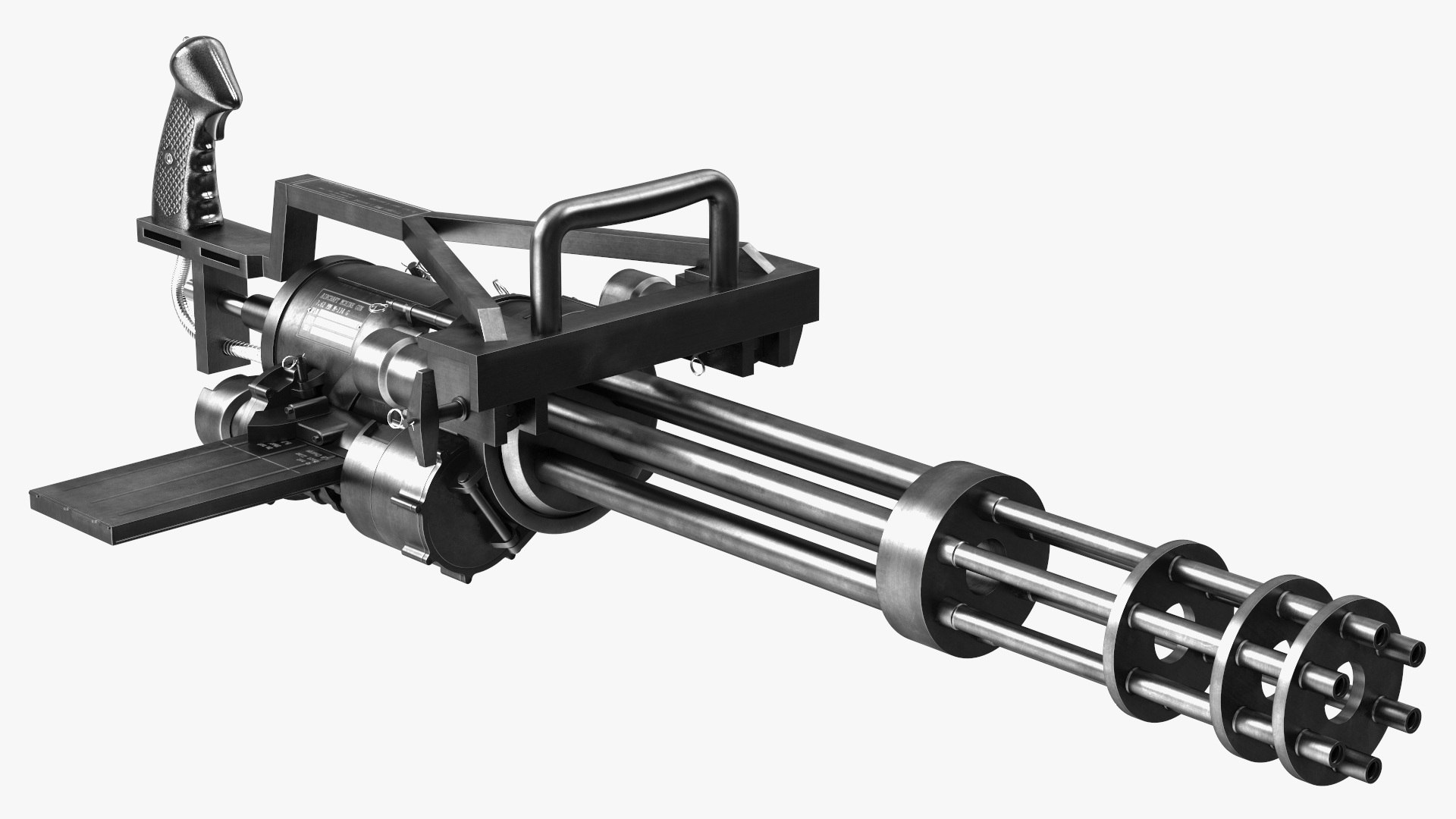 3D Vulcan Minigun - TurboSquid 2153020