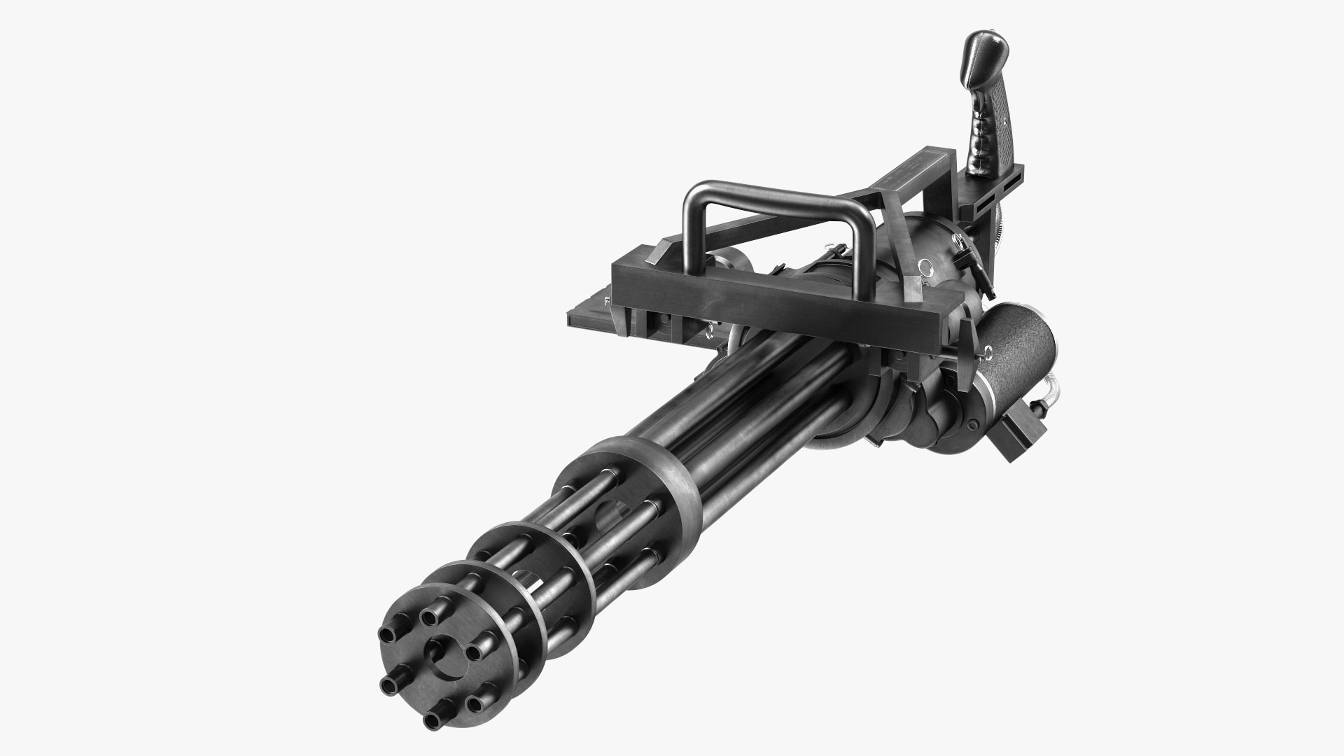 3D Vulcan Minigun - TurboSquid 2153020