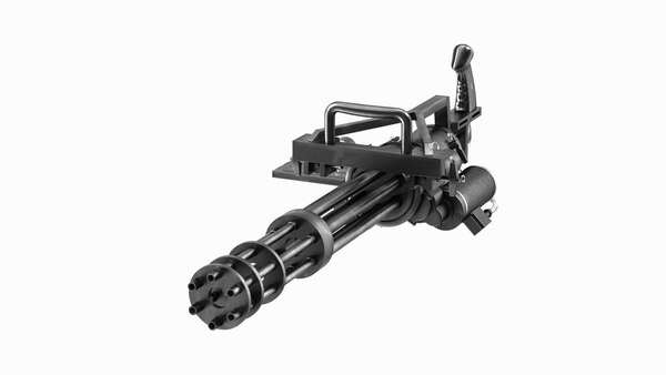 modelo 3d Minigun vulcano - TurboSquid 2153020