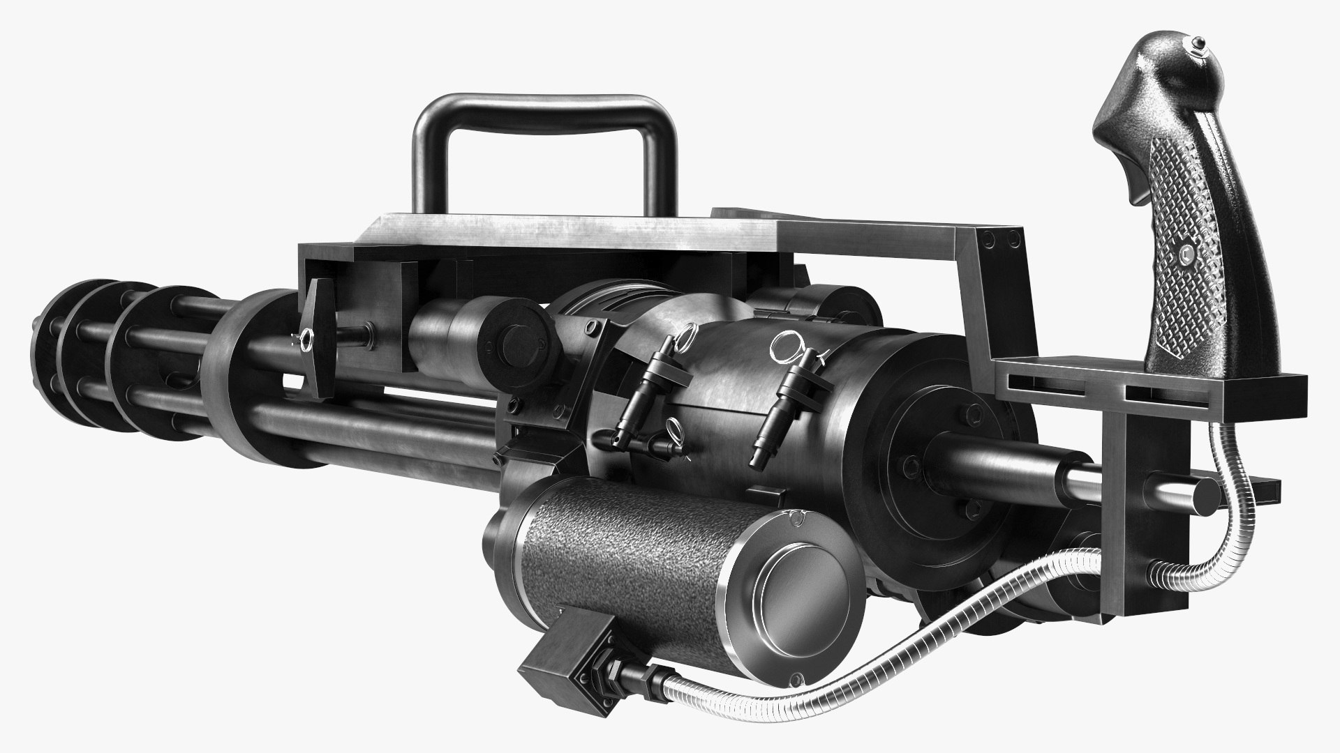 3D Vulcan Minigun - TurboSquid 2153020
