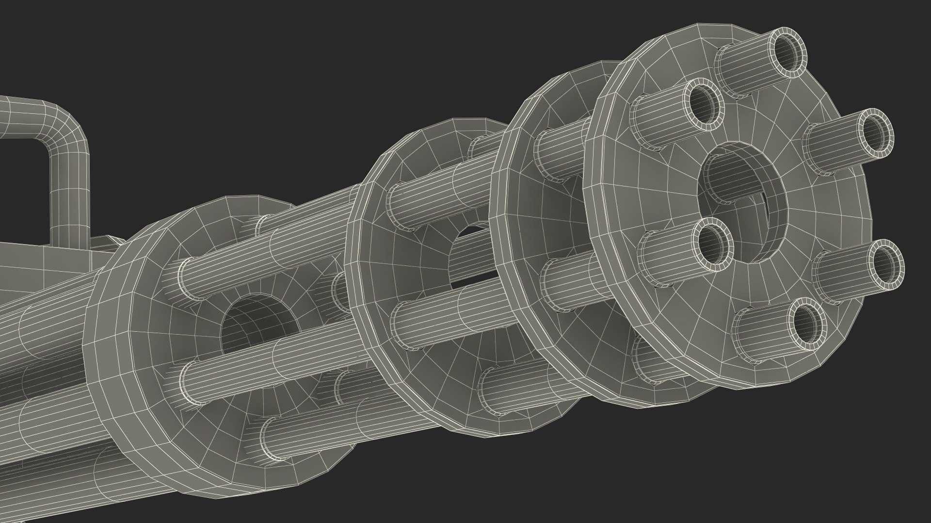 3D Vulcan Minigun - TurboSquid 2153020