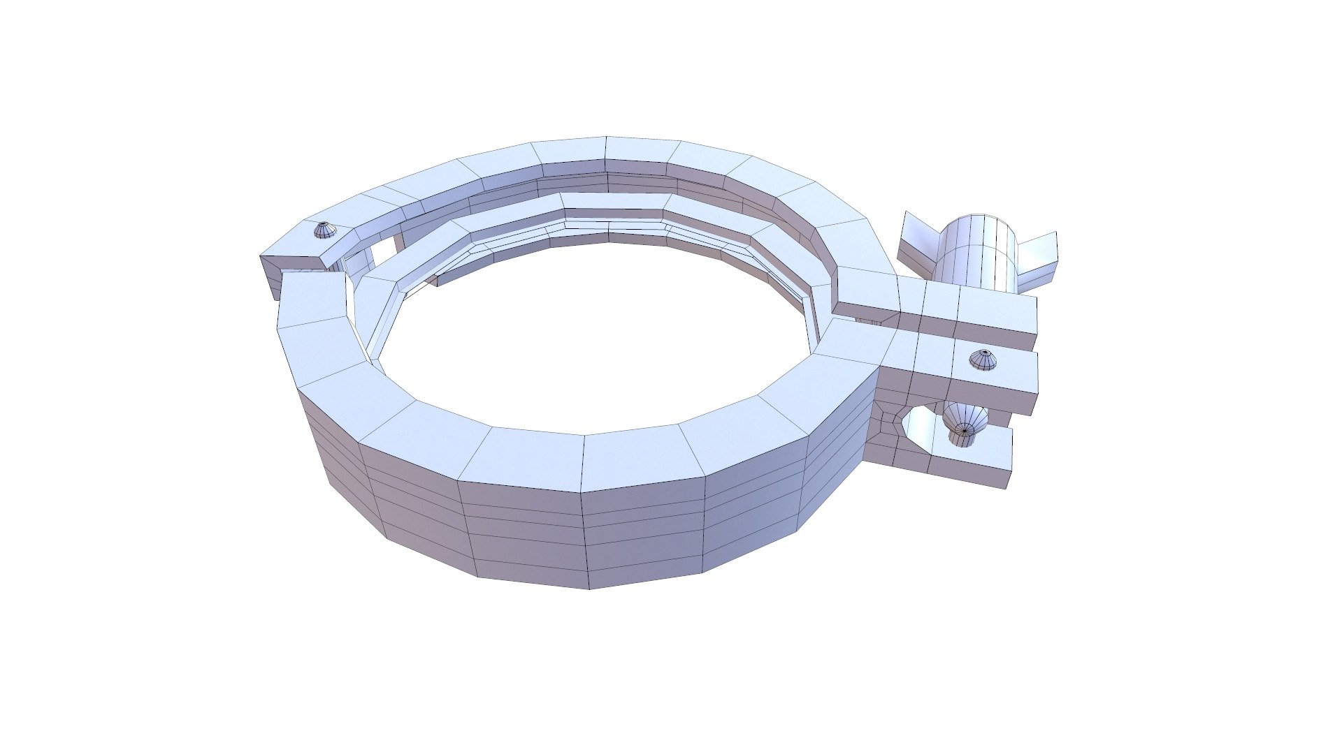 3D Pipe Clamp - TurboSquid 2293442