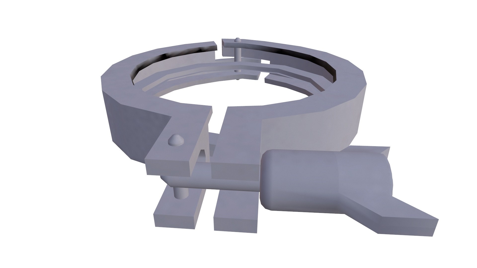 3D Pipe Clamp - TurboSquid 2293442