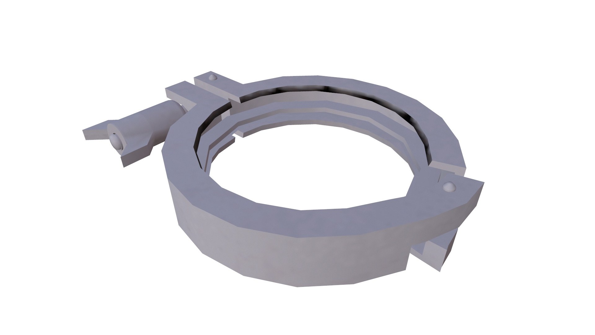 3D Pipe Clamp - TurboSquid 2293442