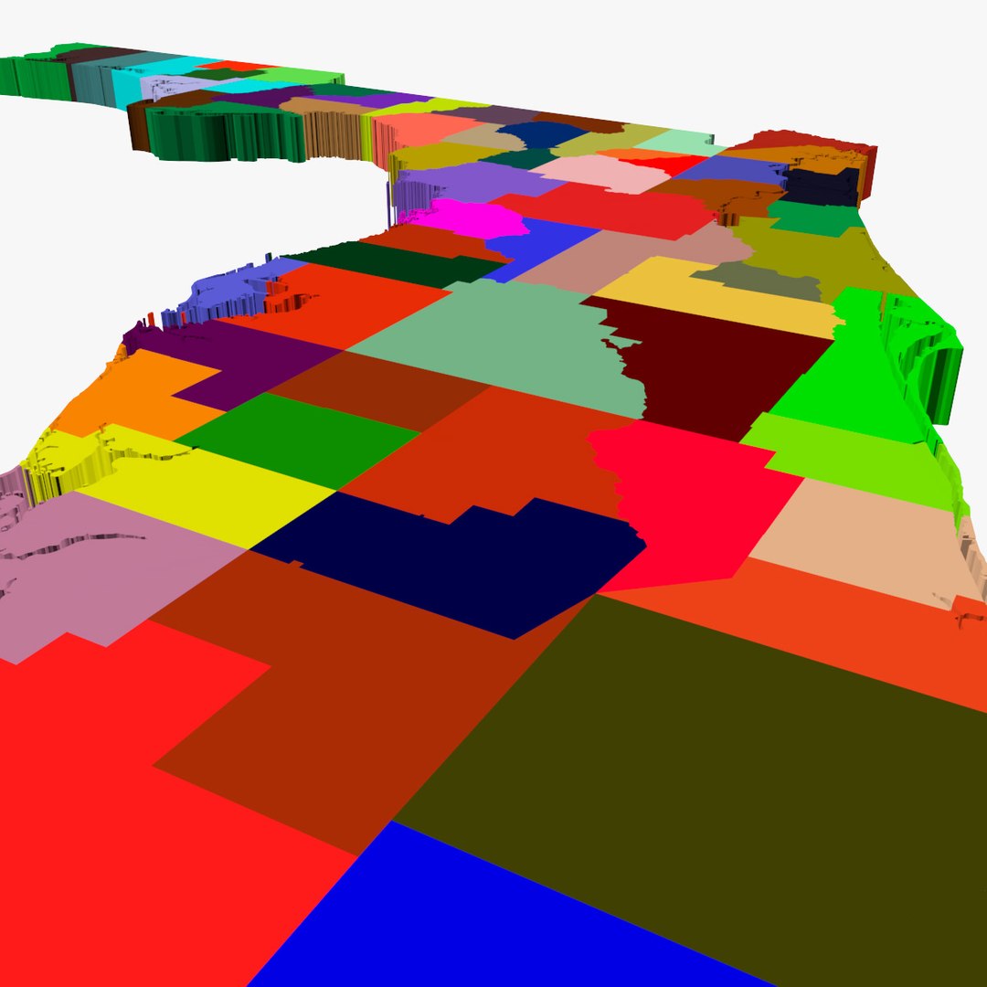 Counties Florida 3d 3ds