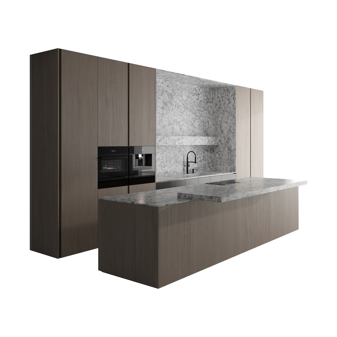 3D Kitchen Set 27 - TurboSquid 2150406